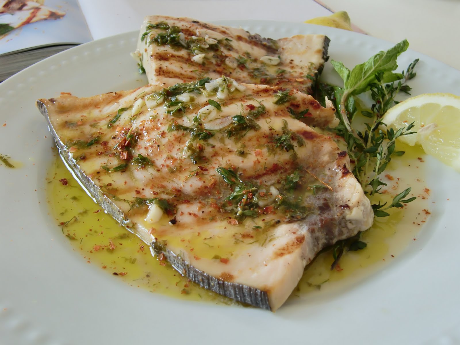 Pez espada a la plancha :: El rincón de la gastronomía